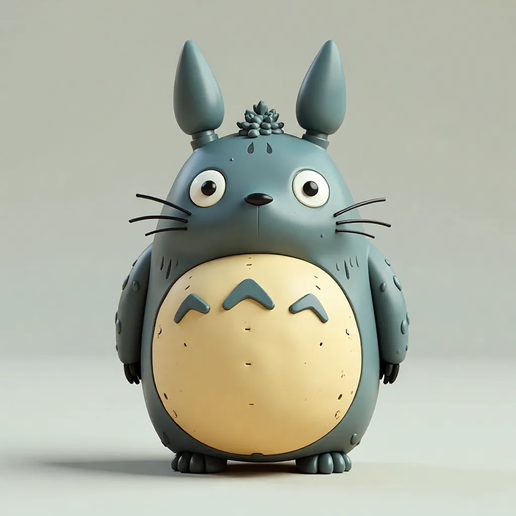 👹 Totoro - My neighbor Totoro - Studio Ghibli Keychain・ STL File for 3D ...
