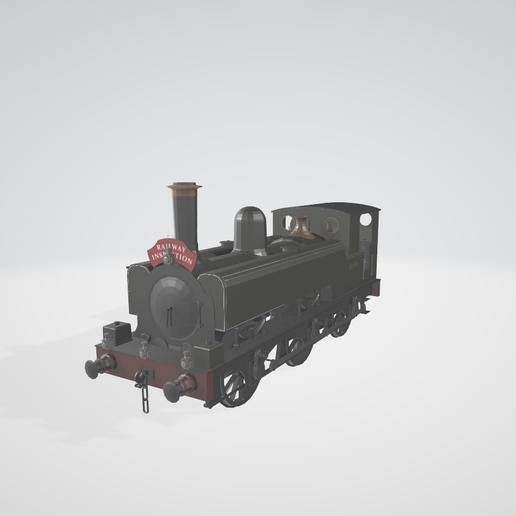 😤 steam locomotive Wing Tank・ OBJ File for 3D printing・Cults