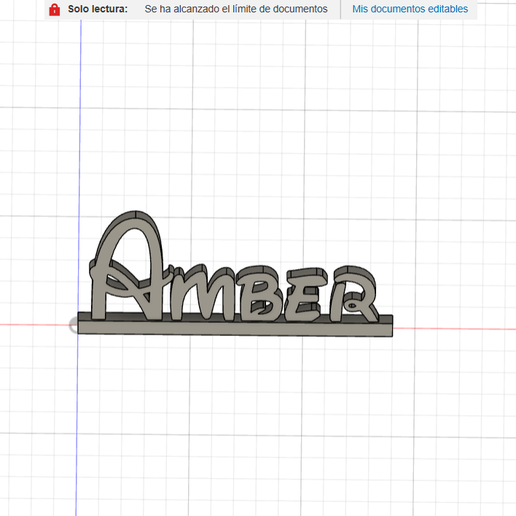 STL file sign,desk sign,amber 🏫 ・3D printer design to download・Cults