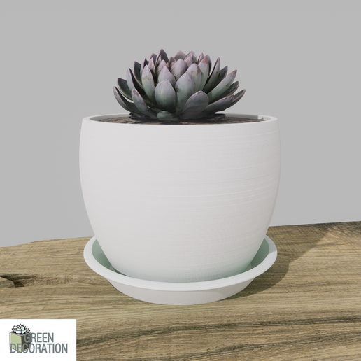 STL file FLOWER POT FOR HOME DECORATION. FP36 💐 ・3D printable design to ...
