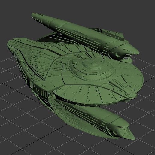 Fichier OBJ Romulan Krilos Class 🖖 ・Design pour imprimante 3D à ...