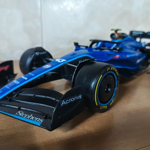 3D printable Formula 2022 SCALED 1/8 READY TO PRINT • made with ...