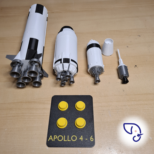 🌙 APOLLO Special Edition・ 3D File for 3D printing・Cults