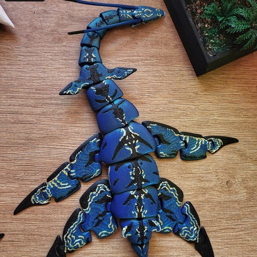 🐉 Articulated Ilu - Avatar・ 3D File for 3D printing・Cults