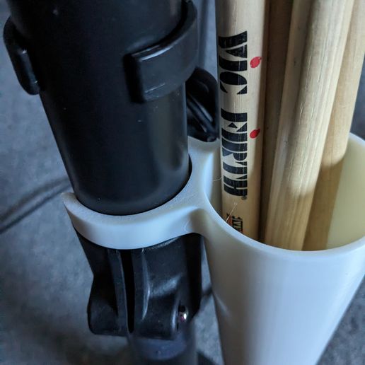 STL file Drumstick holder Roland TD-1 and others with 38mm Diameter ...