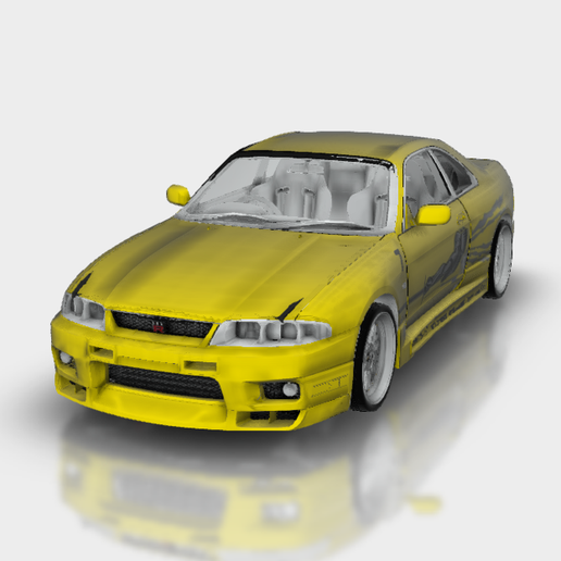 STL file Nissan Skyline R33 🚗 ・3D printer model to download・Cults