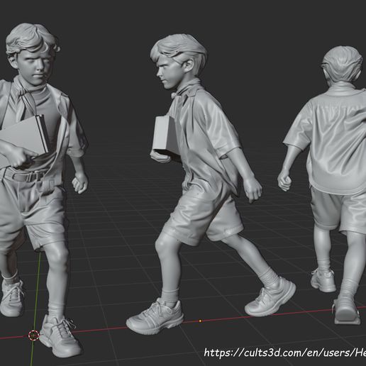 👫 Tim Murphy of Jurassic Park (fanmade)・ STL File for 3D printing・Cults