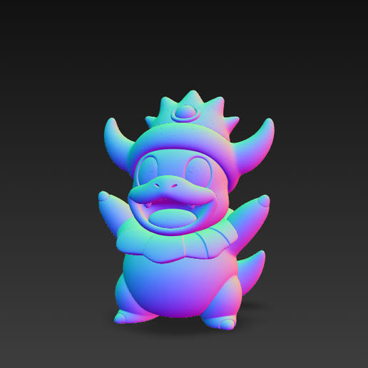 🐉 Slowking pokemon 2nd generation・ STL File for 3D printing・Cults