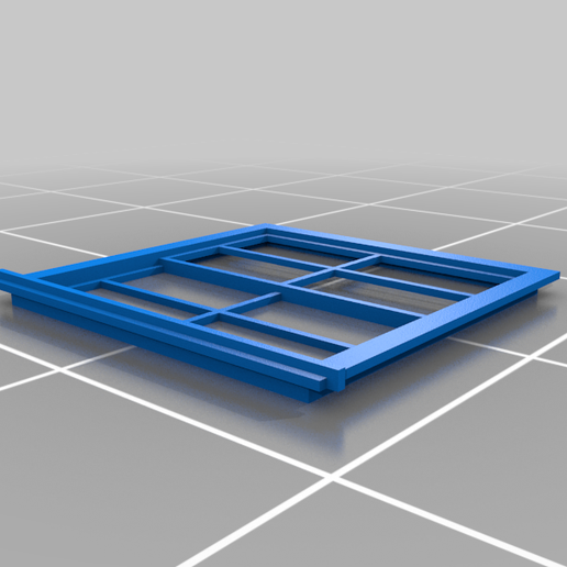 🪟 48x48 Double-Hung Window Model・Free 3D File for ・Cults