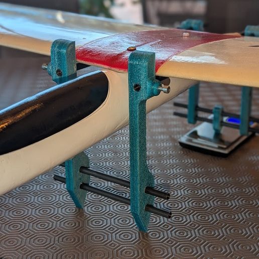 🛩️ RC plane CoG finder・Free 3MF File for 3D printing・Cults