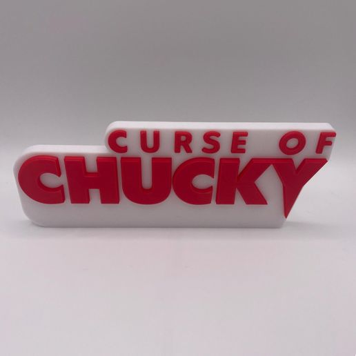 🎬 3D MULTICOLOR LOGO/SIGN - Curse of Chucky・3D Print with the Bambu Lab ...