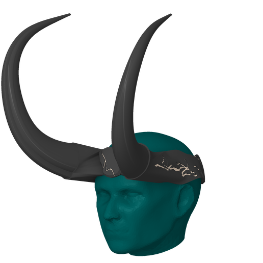 👑 God of Stories Loki Horned Crown | Season 2 Loki Cosplay | By CC3D ...