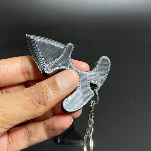 🔪 Push knife dagger keychain・Free STL File for 3D printing・Cults