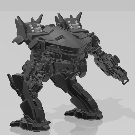🤴 American mecha KGC-010 King Crustacean・Free STL File for ・Cults