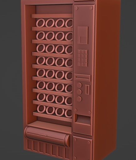 🌆 Automatic vending machine・ STL File for 3D printing・Cults