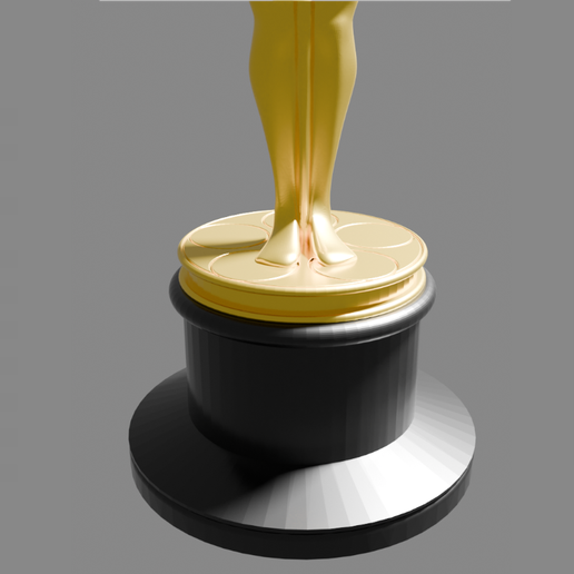 🏆 Accurate Academy Award Oscar Trophy・ 3D File for 3D printing・Cults