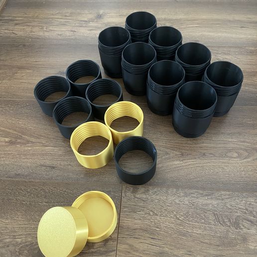🧰 Customizable Modular Tube・Archivo STL para Impresión 3D・Cults