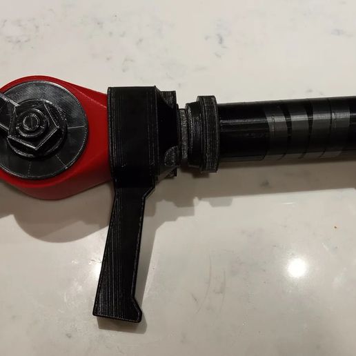 🎭 Team Fortress 2 Medigun Prop (Multicolor, 6 Parts, Working Lever ...