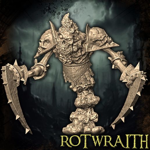 3D file Rotwraith undead spawn of rot 5 👻 ・3D printing idea to download ...