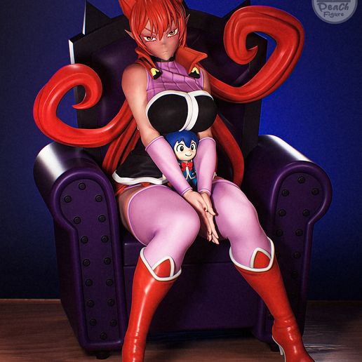 🎁 AMERI AZAZEL SFW PEACHFIGURE・ STL File for 3D printing・Cults