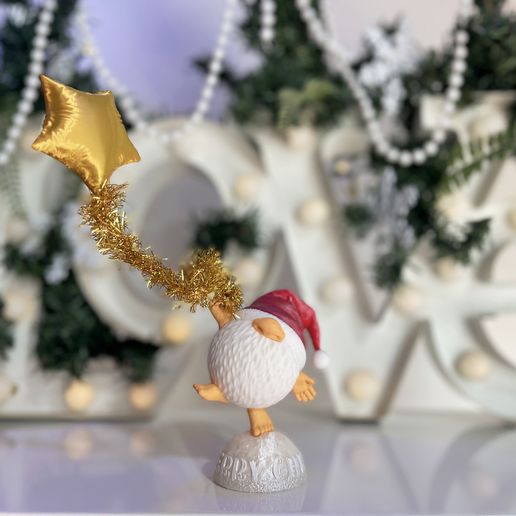 3D file BABY SANTA ORNAMENT 👶 ・3D printer design to download・Cults