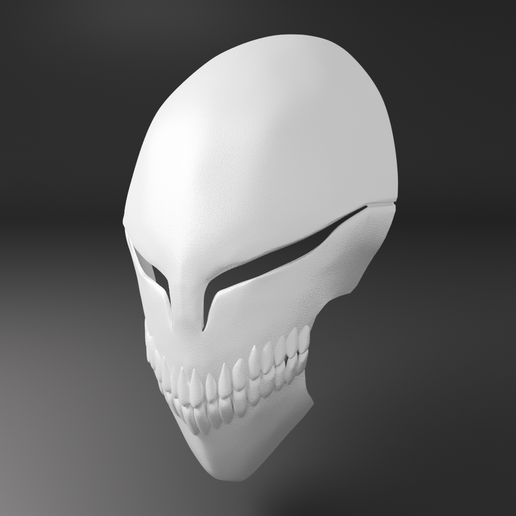 Archivo STL Bleach Hollow mask cosplay 🦴 ・Modelo de impresora 3D para ...
