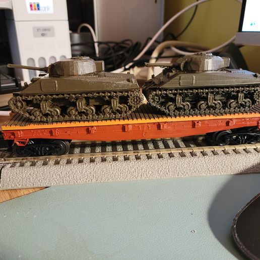 🚗 S scale Flat Car Model train・Free STL File for ・Cults