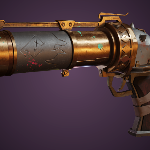 Download STL file jinx Zapper gun League of Legends Cosplay print 3D print model • 3D printing ...