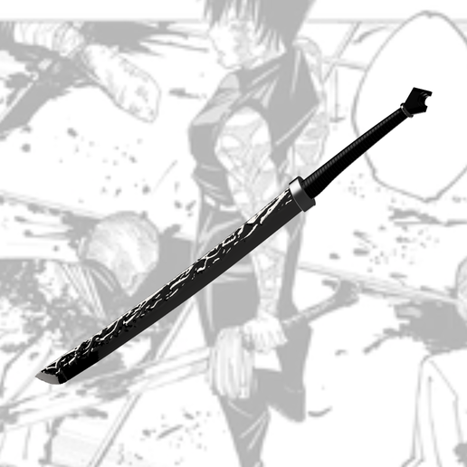 💬 Split Soul Katana - Jujutsu Kaisen・ STL File for 3D printing・Cults