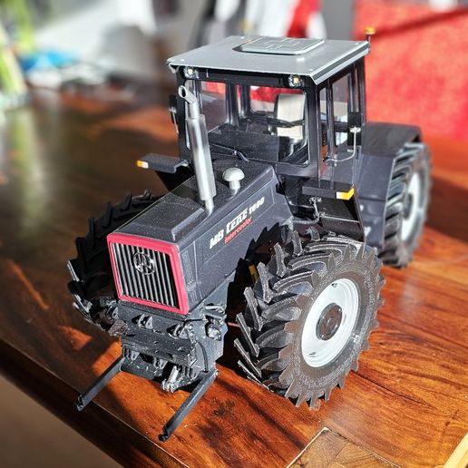 3D printed 1/10 Rc Trac 1500/1600 complete Model • made with Qidi X ...
