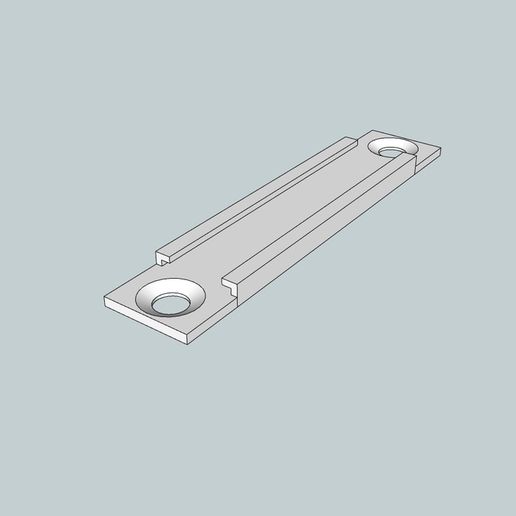 👽 Led strip holder 5050 - 1pcs (50mm)・Free 3D File for ・Cults