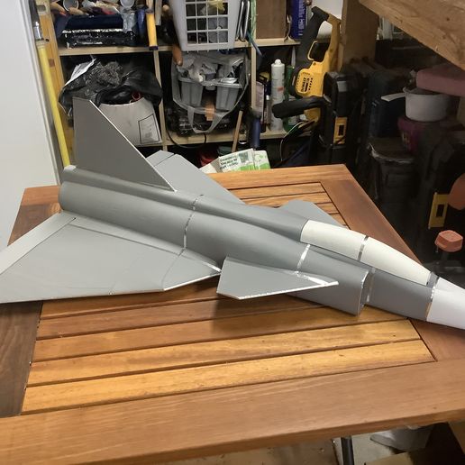 3D printable Rc Saab Viggen 50mm GEN 2! • made with Colour fab・Cults