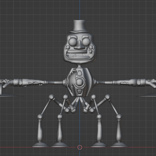 🎵 FIVE NIGHTS AT FREDDY's Wind-Up Music Man FILES FOR COSPLAY OR ...