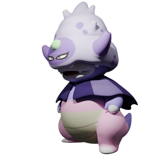 Fichier 3D Pokemon Slowking Galarian 🐉 ・Design à télécharger et à ...