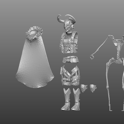 💜 deerbot cryptids heart of ice call of duty mw3 warzone・ OBJ File for ...