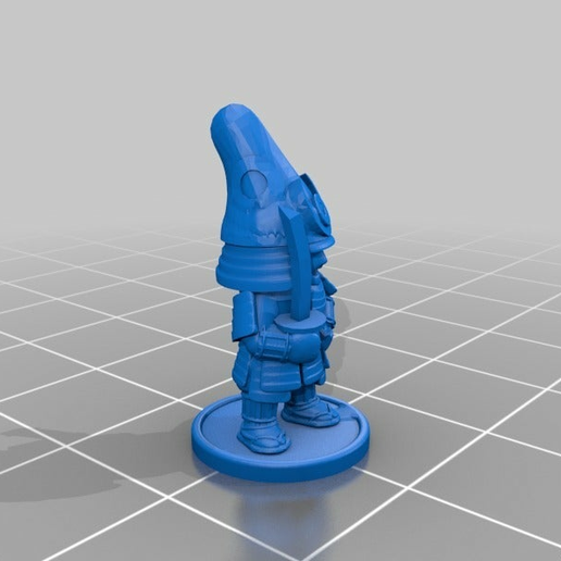 Free STL file Samurai - Playing Pieces 🗡️ ・3D printer design to ...