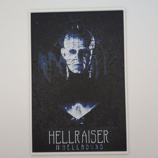🎬 Hellbound: Hellraiser II (1988) - Movie Poster・Free STL File for 3D printing・Cults