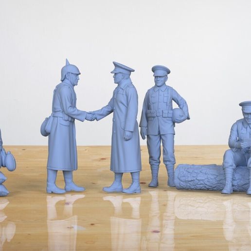 🎄 WW1 Christmas Truce 1914 – Complete Collection・ 3D File for 3D ...