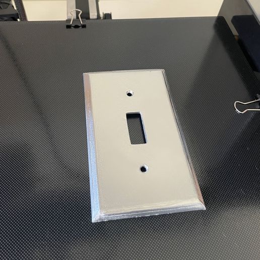 🪞 Light Switch Plate・Free STL File for 3D printing・Cults