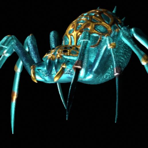 🕷️ Spider・ STL File for 3D printing・Cults
