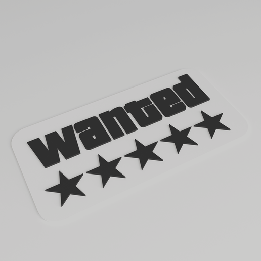 ⭐ 3D Printed Wanted Star Bookmark: GTA Inspired Gamer Book Accessory ...