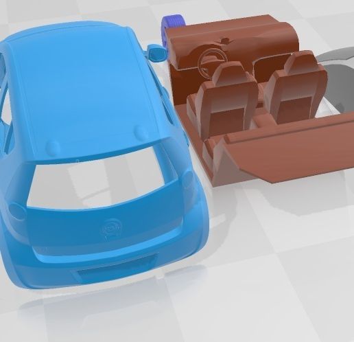🚗 Opel Agila 2009 Printable Car・ 3D File for 3D printing・Cults