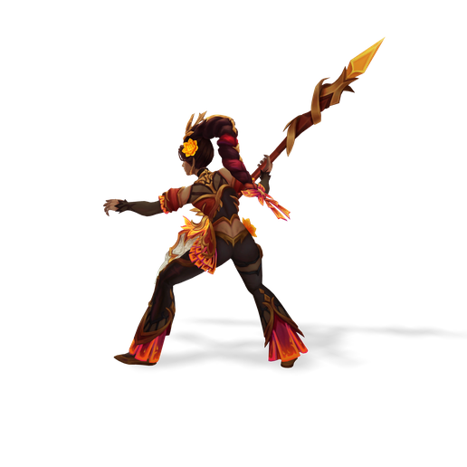 STL file La Ilusión Nidalee League of Legends 3D print model 🎲 ・3D ...