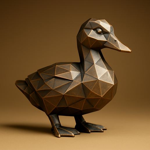 🦆 CF Duck・Free STL File for 3D printing・Cults