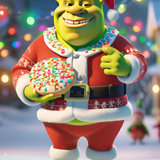 Free STL file Christmas SHREK [SHREK] 🎄 ・Object to download and to 3D ...
