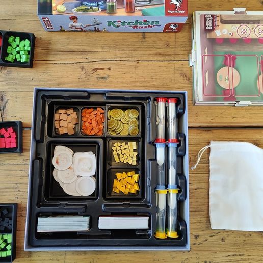 🔪 Kitchen Rush Insert (2019 Revised Edition Pegasus)・Free 3D File for ...