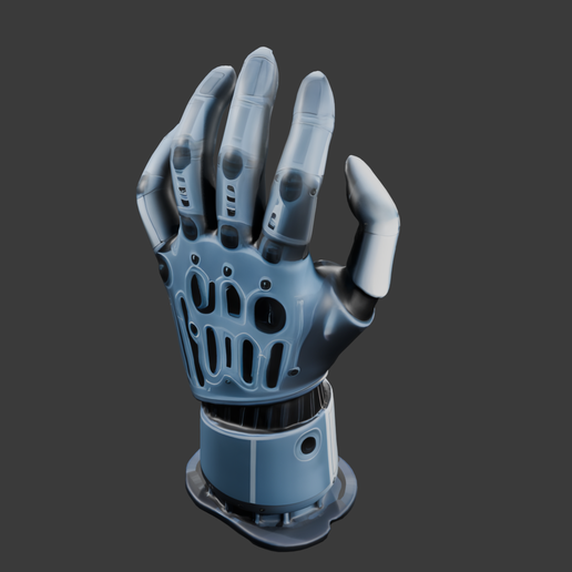 Free STL file Cybernetic Hand ・3D printer model to download・Cults