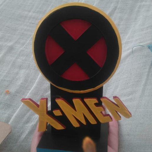 3D print X-men Base Logo • made with Ender 3・Cults