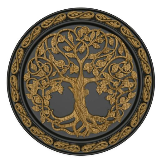 3D file Decor - The Tree of Life 🌳 ・3D printing template to download・Cults