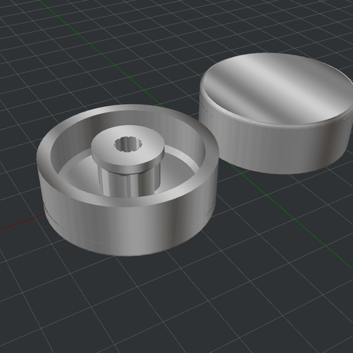 ♻️ KNOB VOLUME・Free STL File for ・Cults